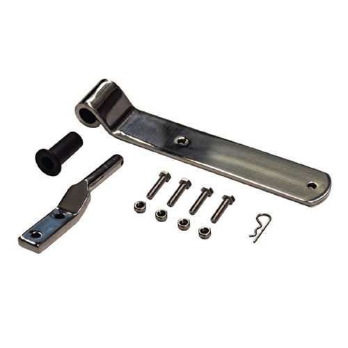 Stainless Steel Hinge Kit Bolt On 240mm » ovesco